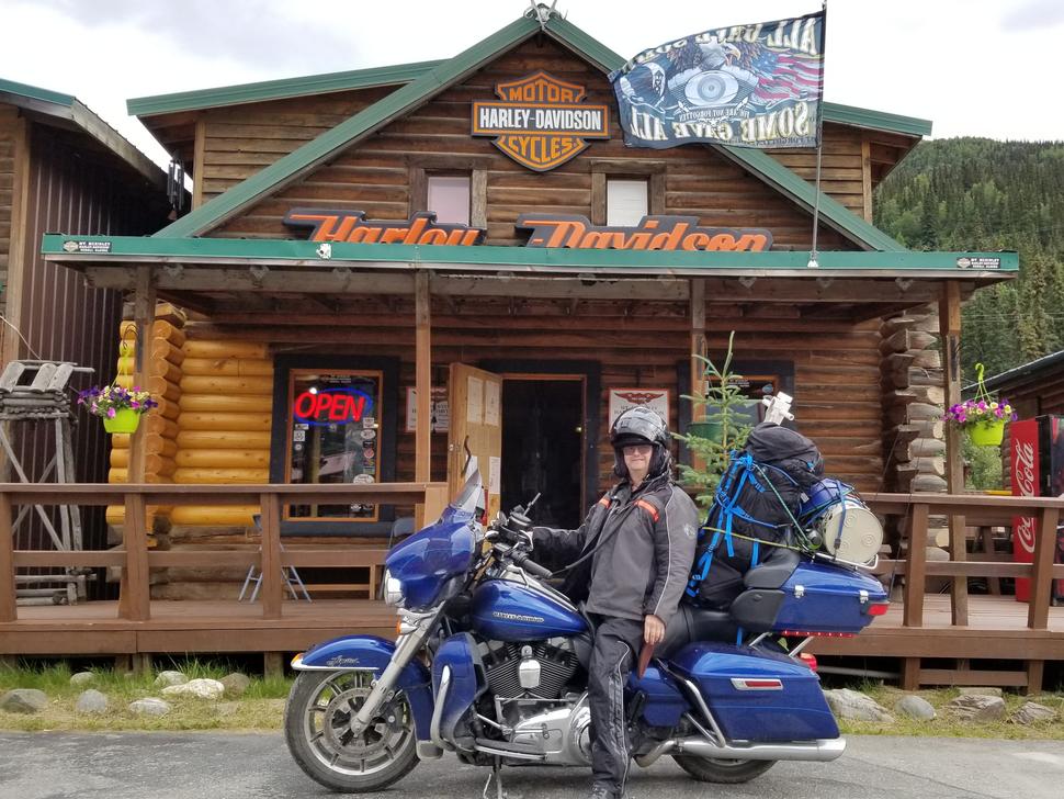 Mt. McKinley Harley-Davidson in Denali, Alaska; tees & collectibles